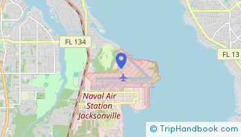 Jacksonville Naval Air Station | Zemelapis.lt