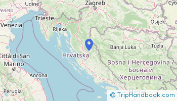 Kroatijos žemėlapis – Kroatijos kelių žemėlapis | Zemelapis.lt
