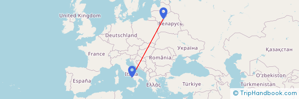 Neapolis - Vilnius atstumas | Zemelapis.lt