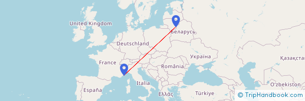 Vilnius - Monakas atstumas | Zemelapis.lt