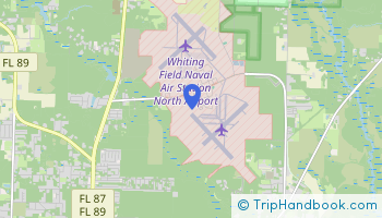 Whiting Field Naval Air Station South oro uostas | Zemelapis.lt